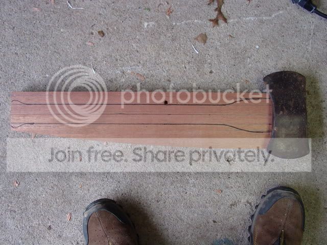 Re-Hafting a double bit axe. | BladeForums.com