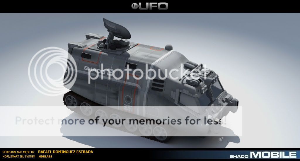 UFO SHADO Mobile redesign — Scifi-Meshes.com