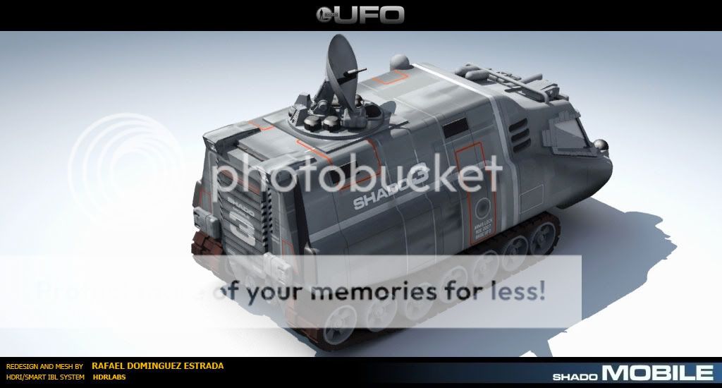 UFO SHADO Mobile redesign — Scifi-Meshes.com