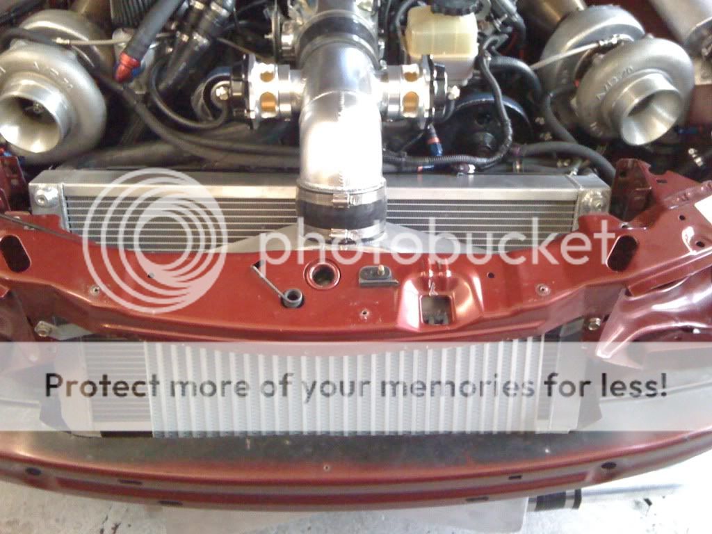 F.S OTR Style Intercooler and Radiator combo