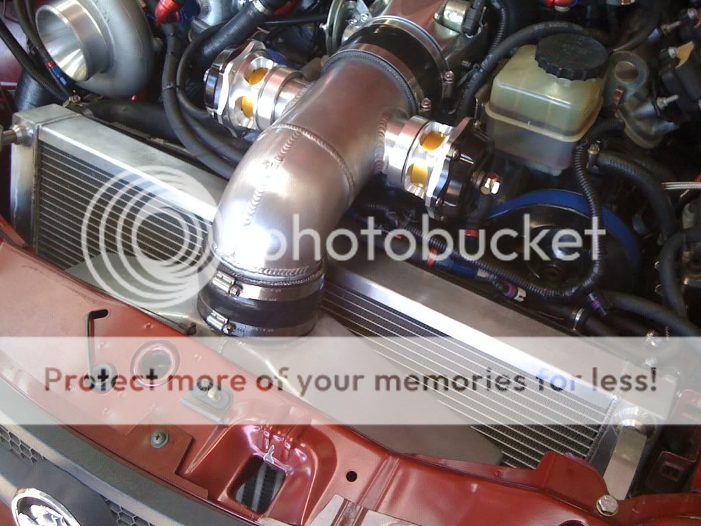 F.S OTR Style Intercooler and Radiator combo