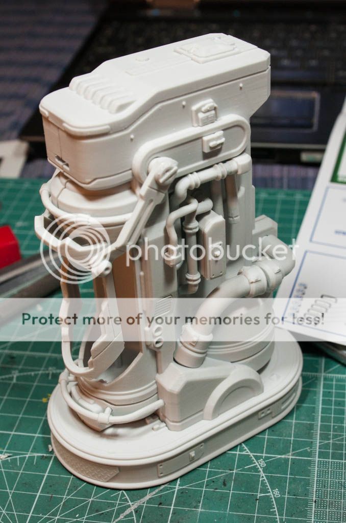 Hostile Realms MEC S70-B Stasis pod - International Scale Modeller