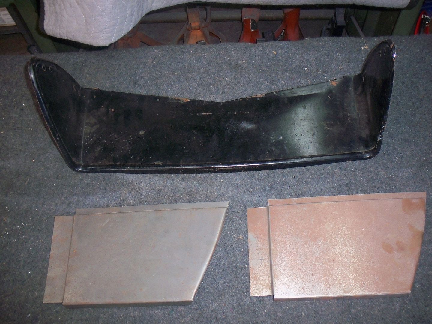 model a firewall / hood and pieces... | The H.A.M.B.