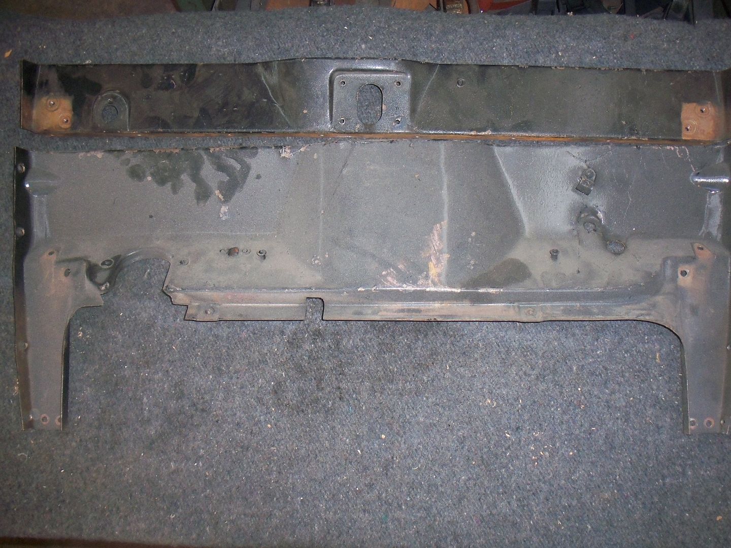 model a firewall / hood and pieces... | The H.A.M.B.