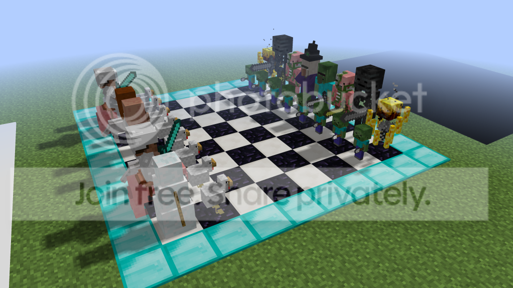Minecraft Chess Teaser - Wallpapers and art - Mine-imator forums