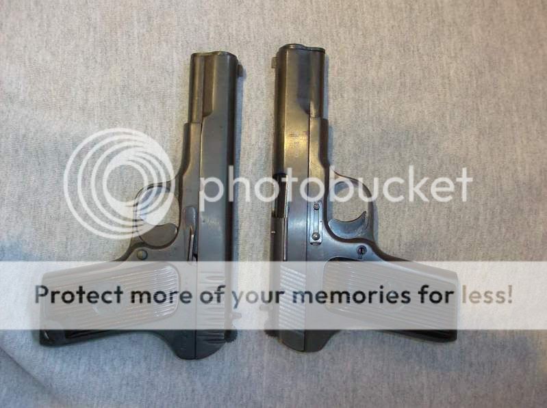 side by side comparo Tokarev TT33 and Norinco M213 (PICS warning ...