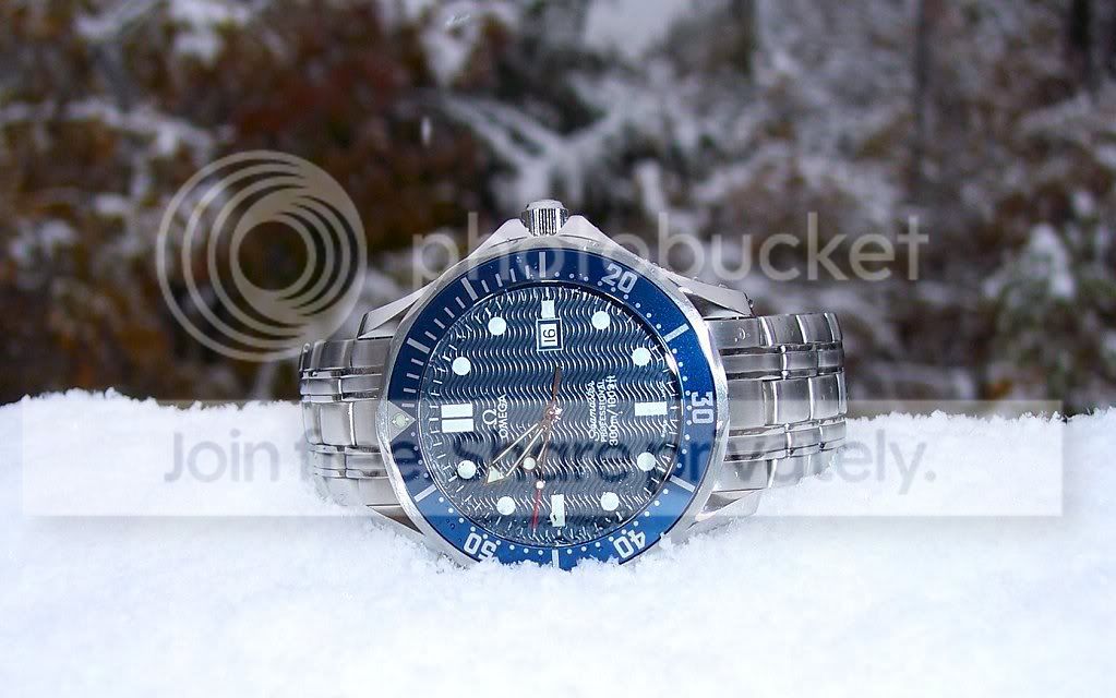 1st Omega snow fall of the year!!! | WatchUSeek Watch Forums