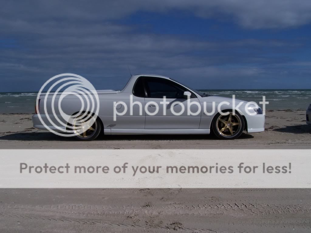 Lowering a vy ss ute