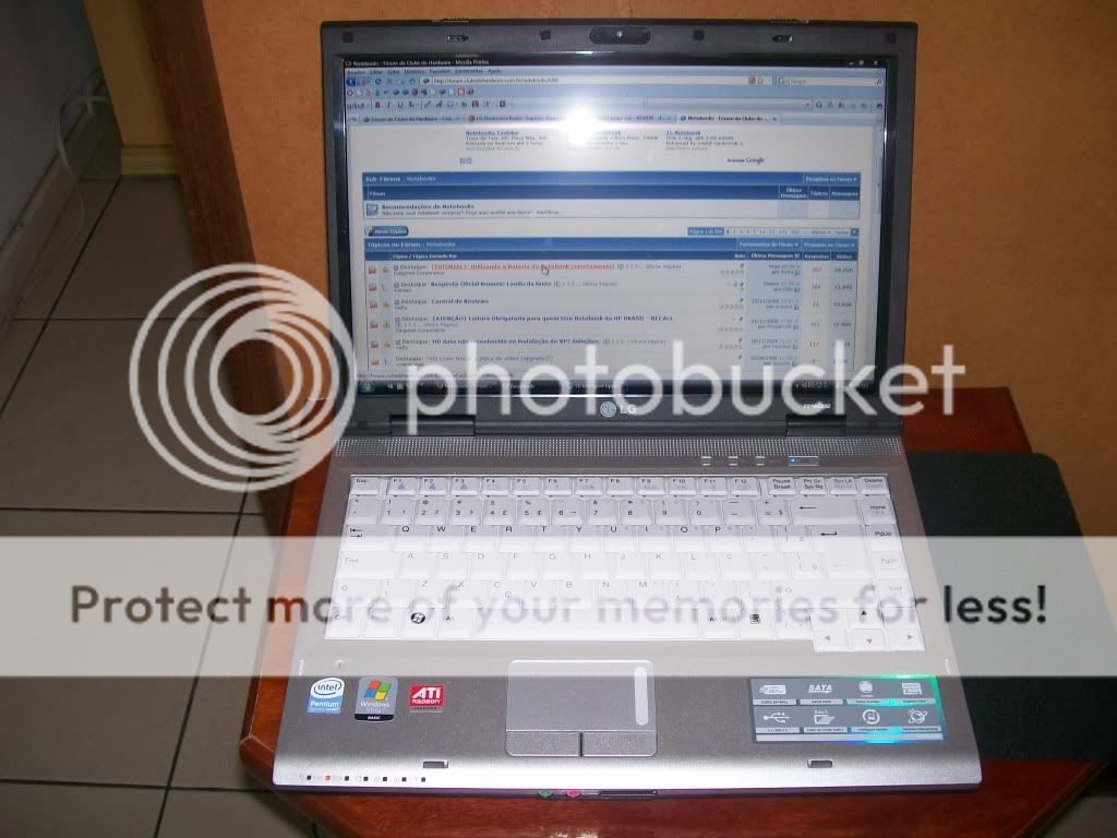 [Review] LG R405-A ; T3200|1 GB ram|160 GB HD - Notebooks - Clube do ...